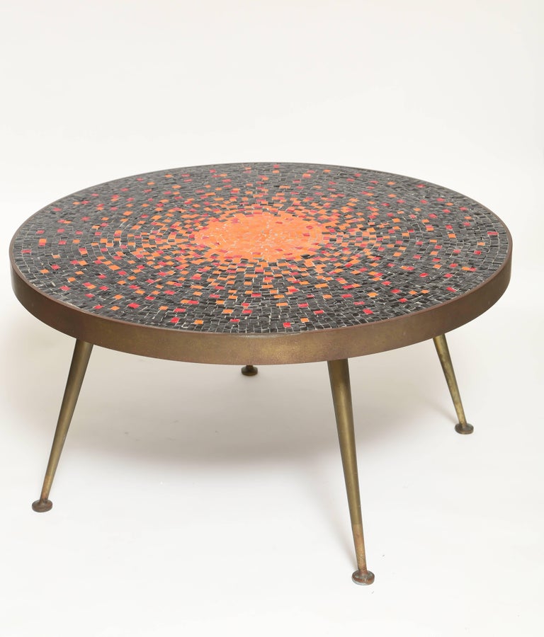 Murano Glass Tile Coffee Table For Sale at 1stDibs