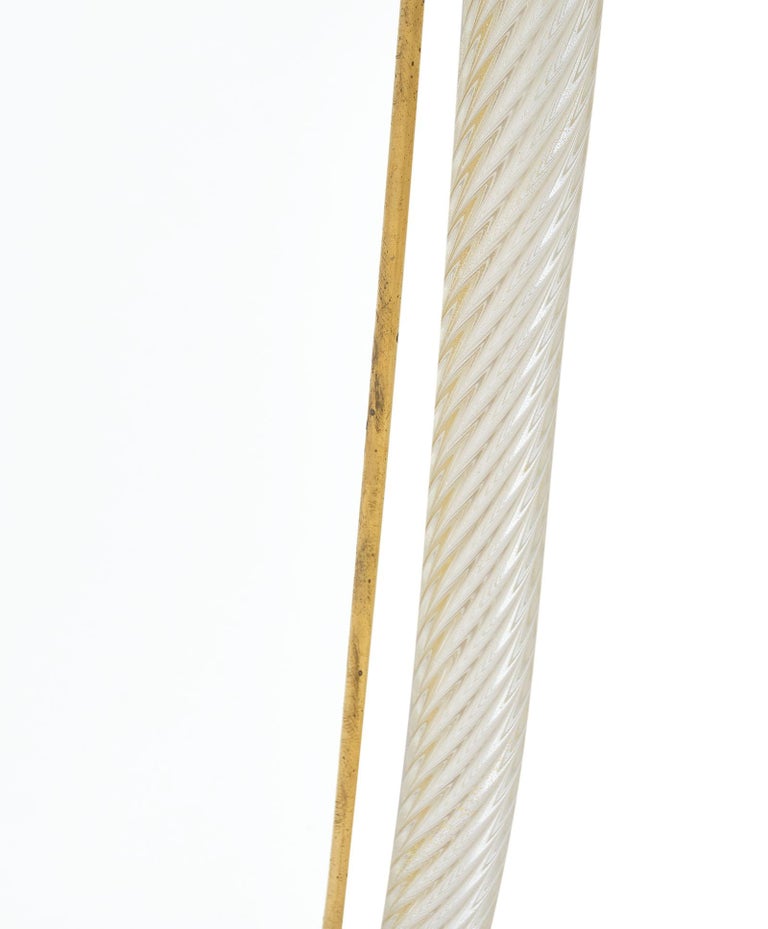 Murano Glass “Torsado” Mirror by Fuga For Sale at 1stDibs
