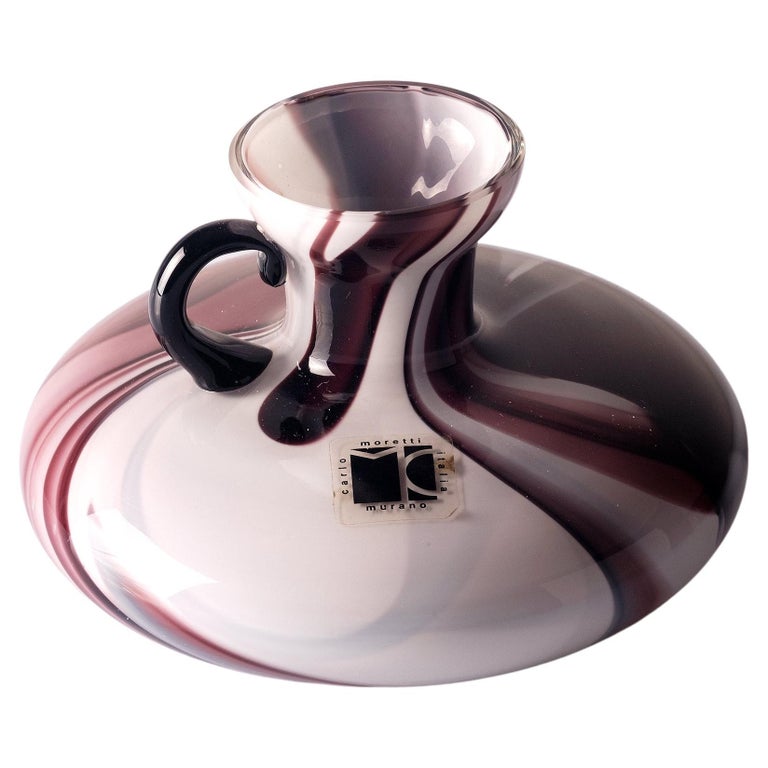 Murano Glass Vase by Carlo Moretti, Italy For Sale at 1stDibs