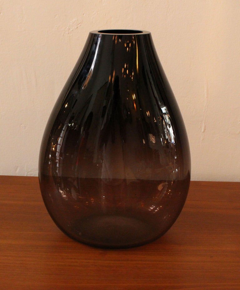 Murano Hand Blown Glass Vase at 1stDibs