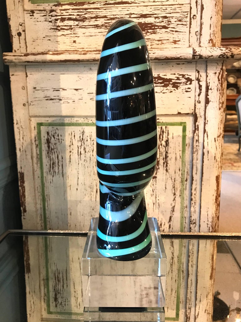 Murano Portrait Bust "IL Volto" by Mario Badioli and Robert Scherer For ...