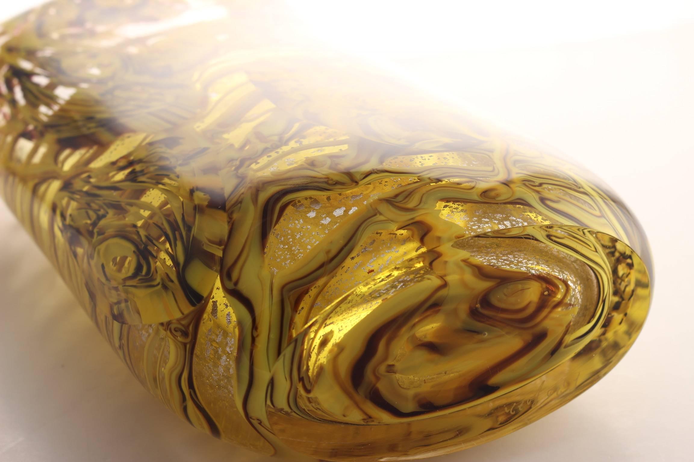 Murano Vase Signed by Francesco Ragazzi at 1stDibs