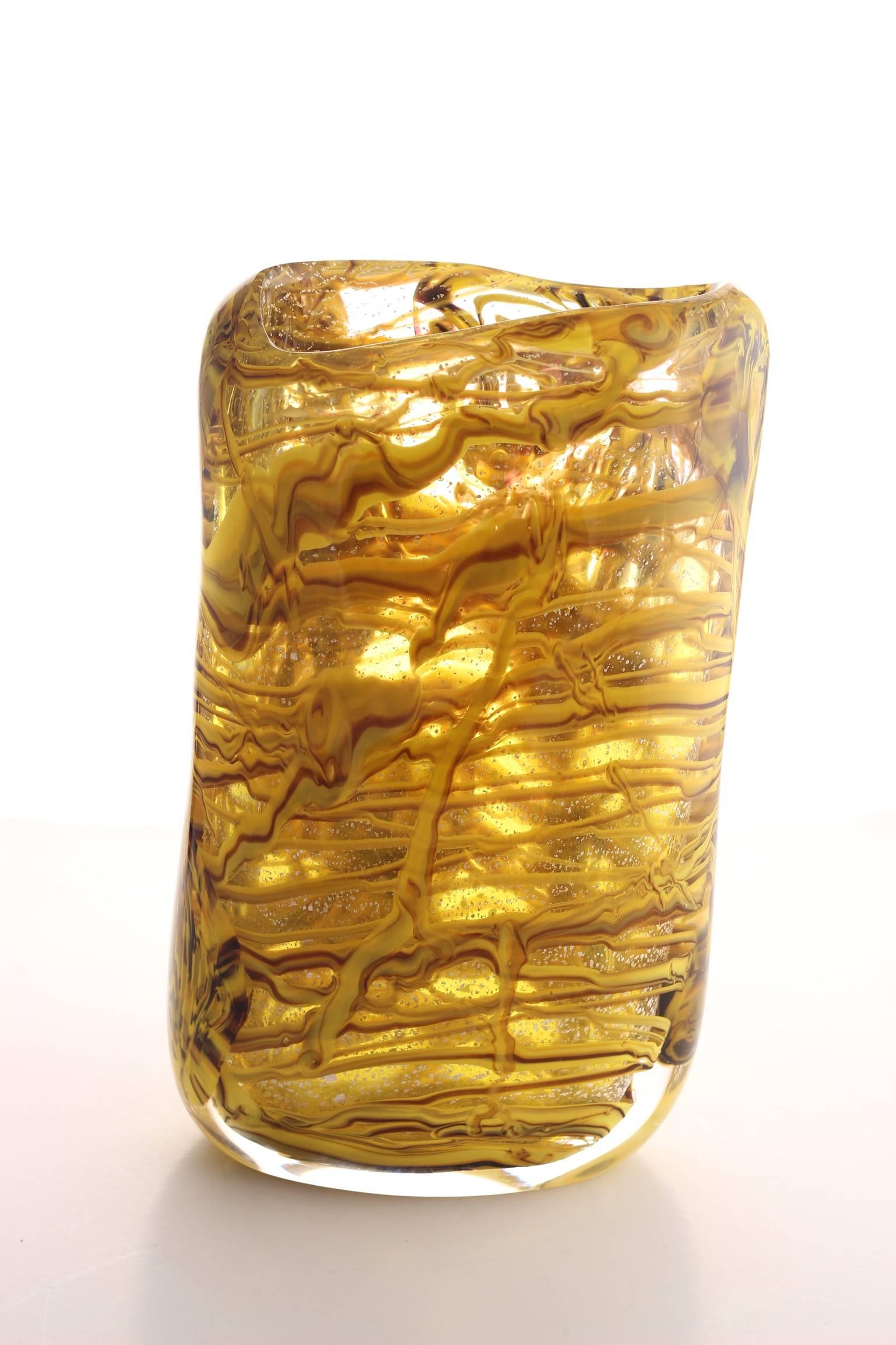 Murano Vase Signed by Francesco Ragazzi at 1stDibs