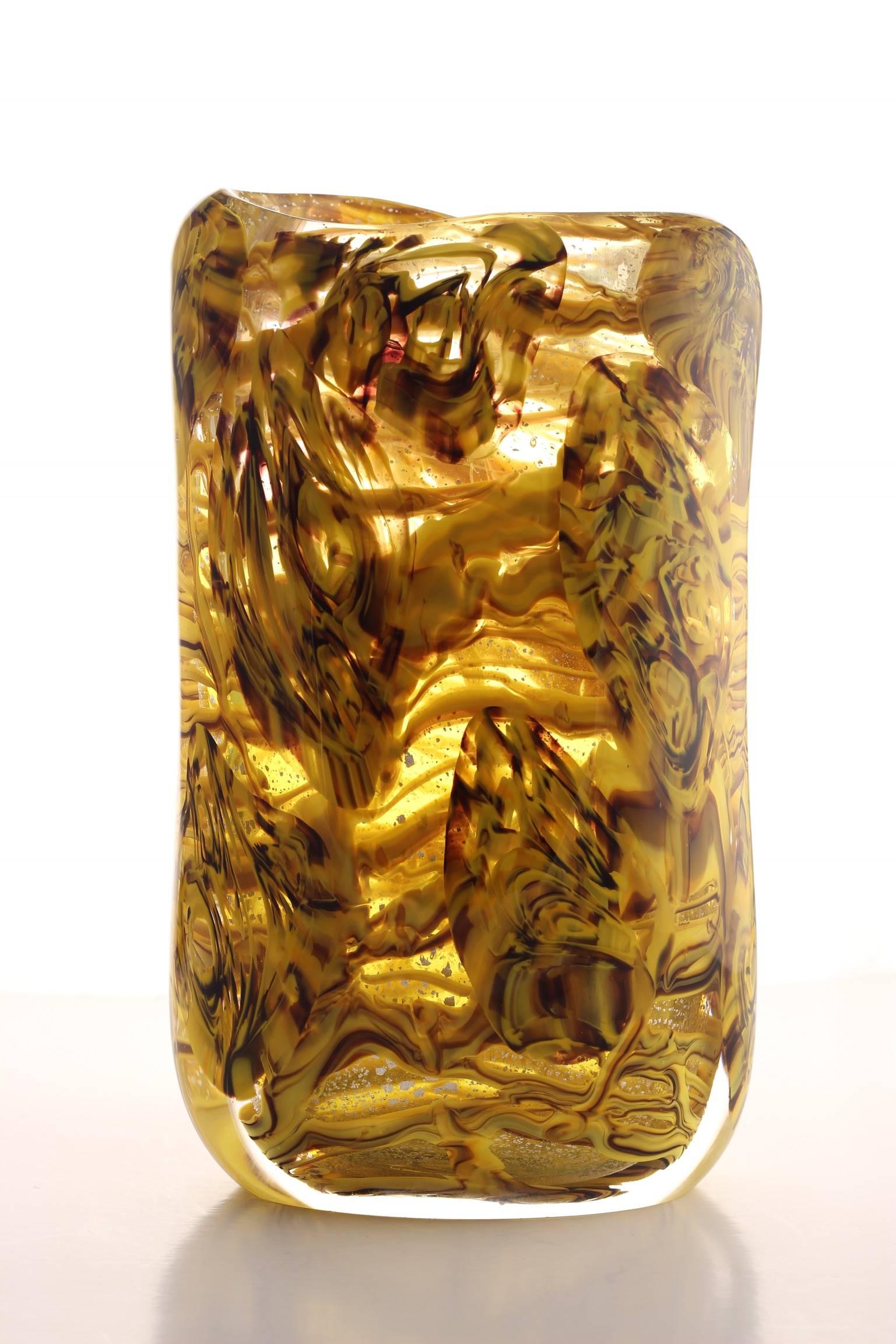 Murano Vase Signed by Francesco Ragazzi at 1stDibs