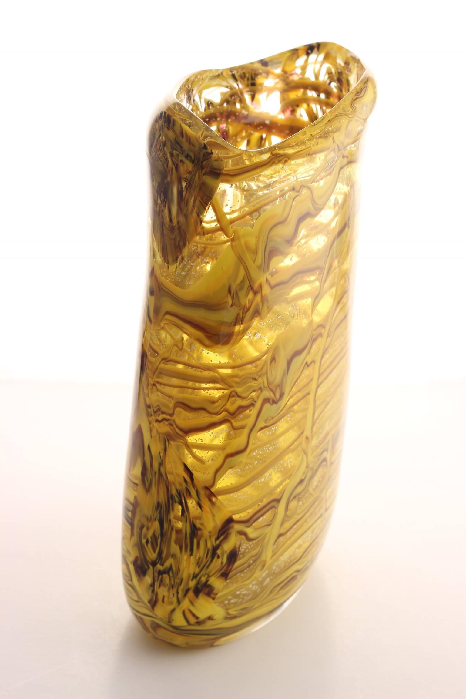 Murano Vase Signed by Francesco Ragazzi at 1stDibs