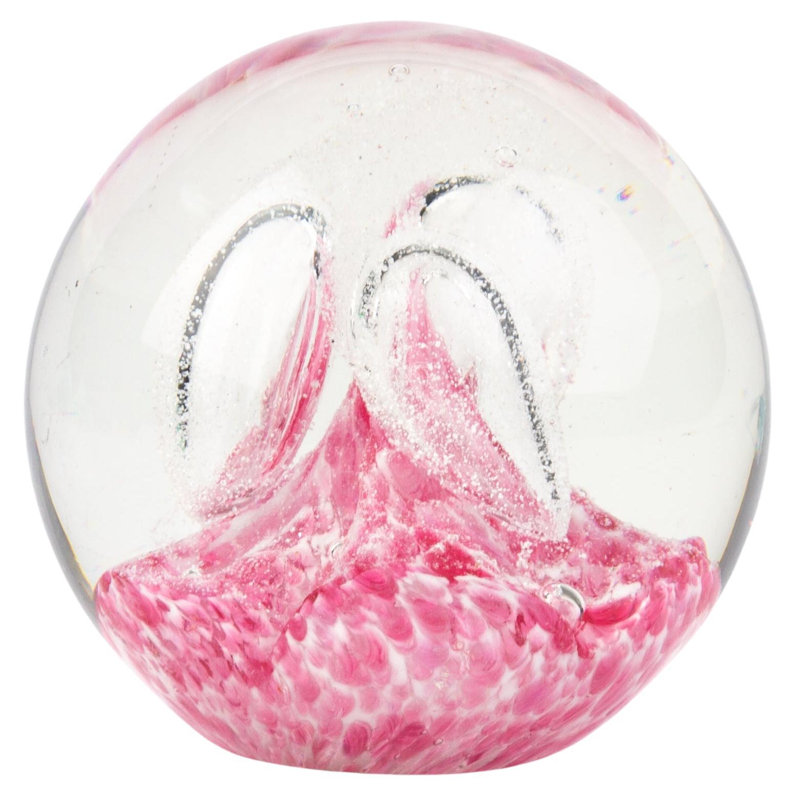 Murano Venetian Glass Designer Desk Paperweight For Sale at 1stDibs
