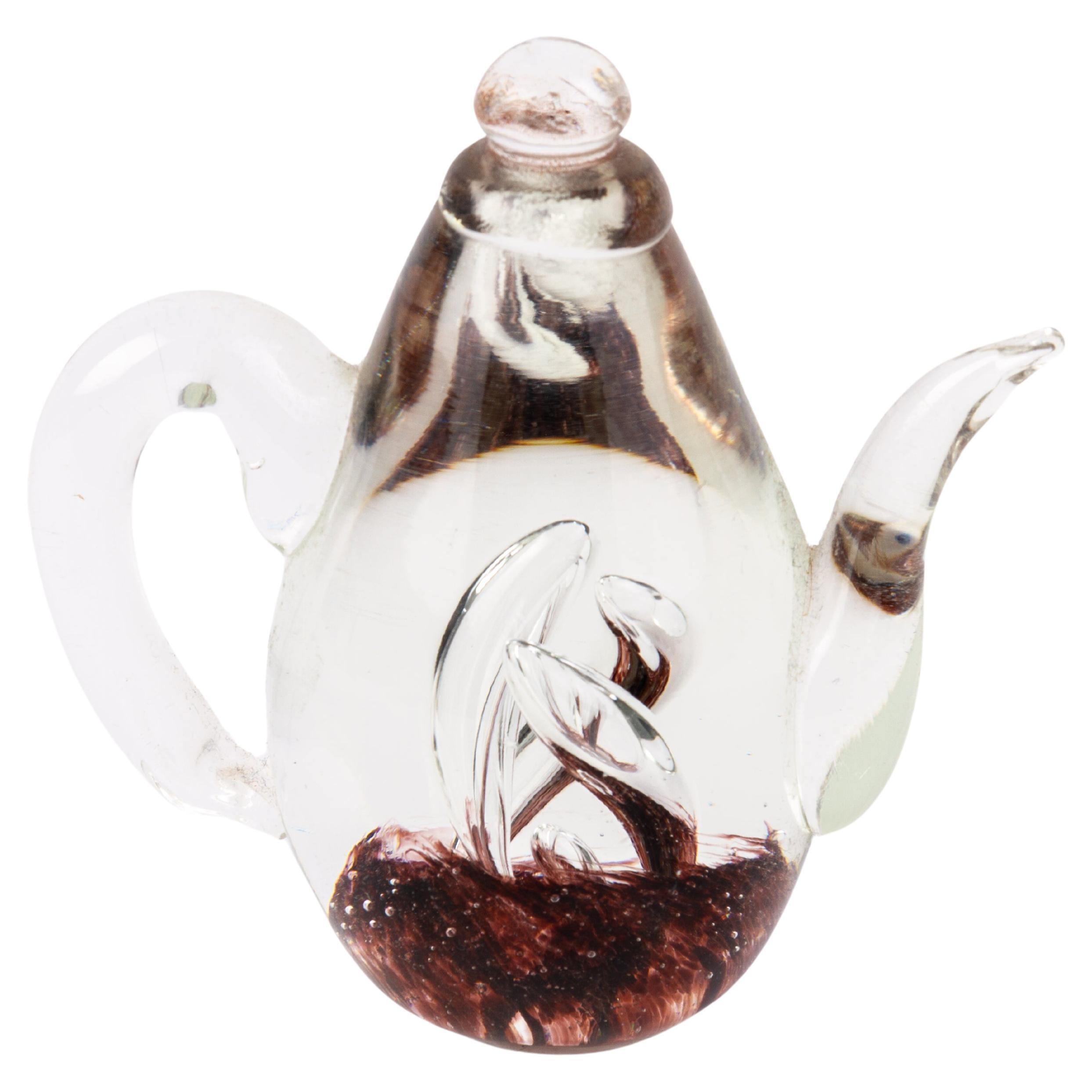 Murano Venetian Glass Designer Desk Paperweight For Sale at 1stDibs