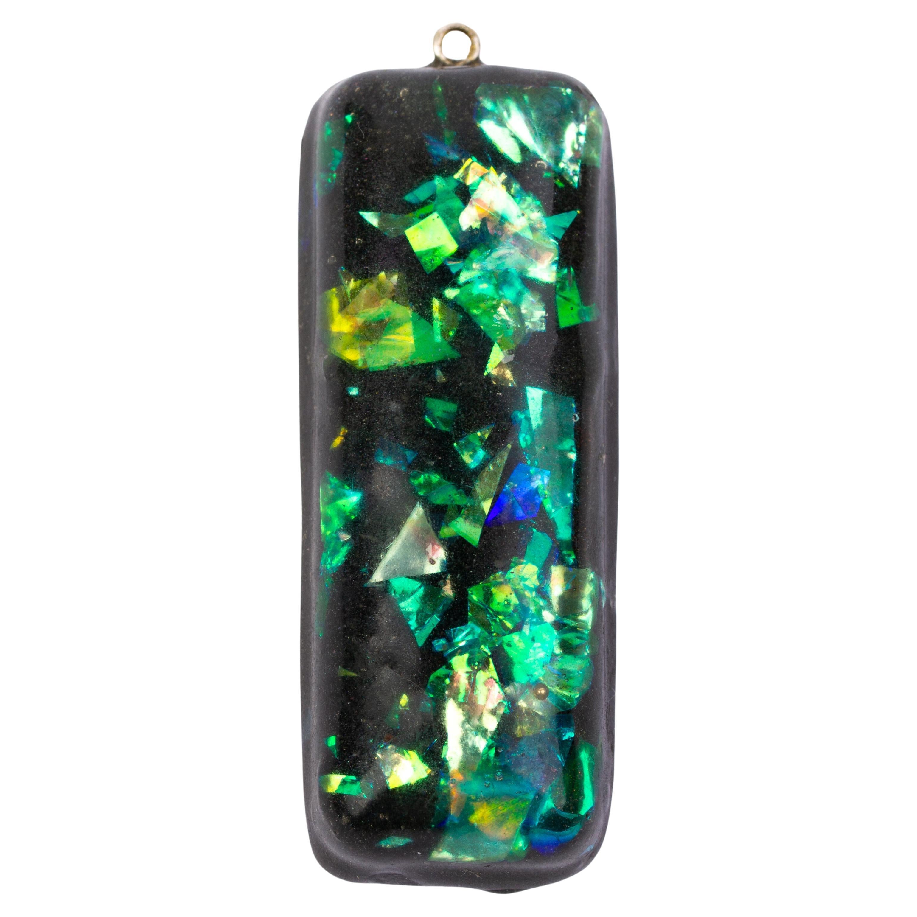 Murano Venetian Glass Designer Necklace For Sale at 1stDibs