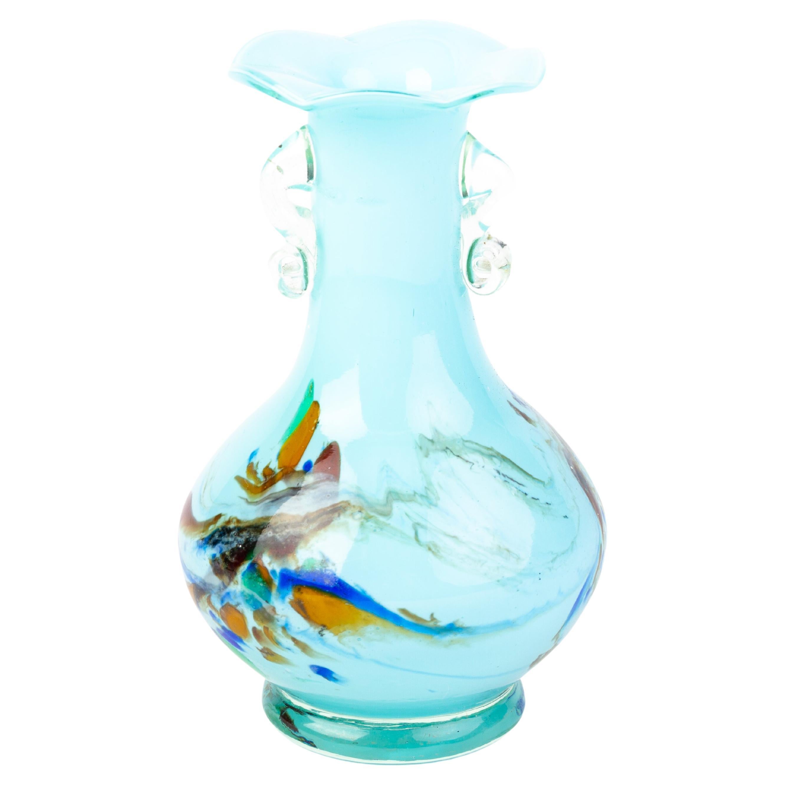 Murano Venetian Glass Designer Vase For Sale At 1stdibs