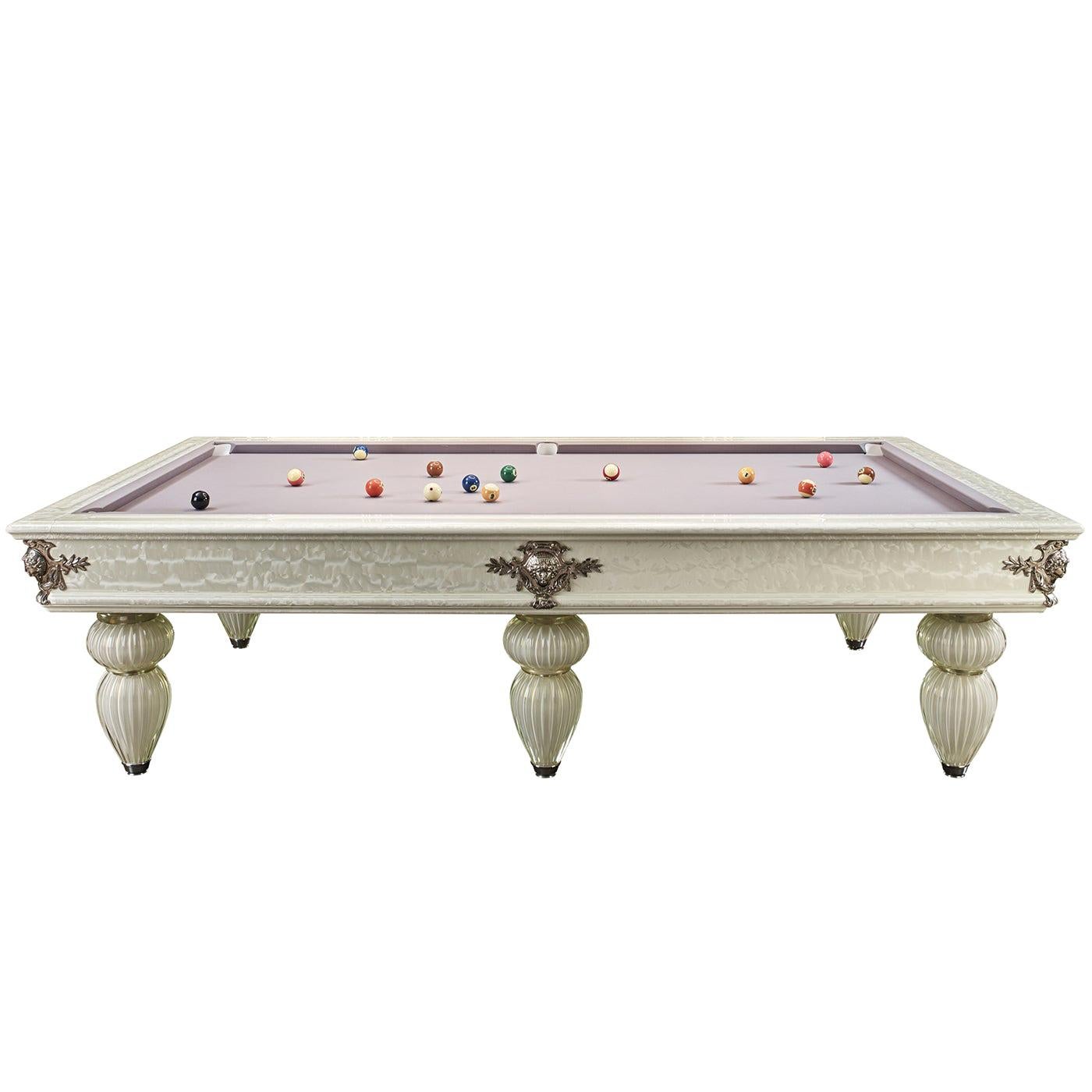 Murano Venice Billiard Pool Table For Sale at 1stDibs | venice pool table