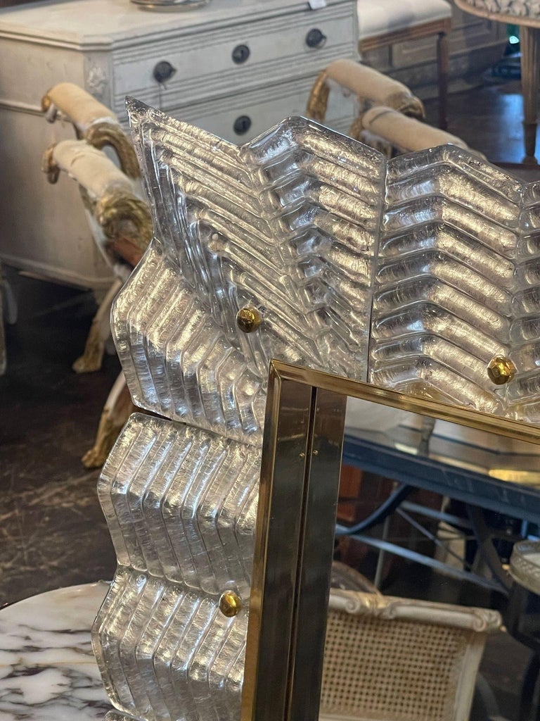 Murano Zip-Zag Mirrors For Sale at 1stDibs