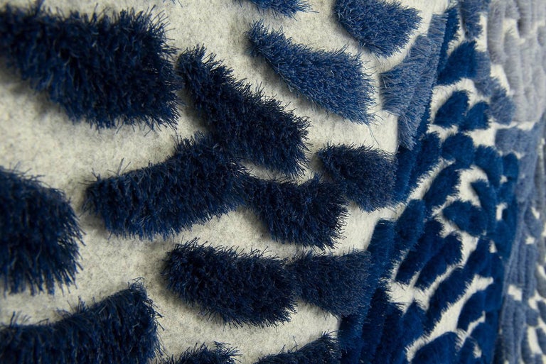 Murmuration - wall hanging by British textile artist and designer Anna ...