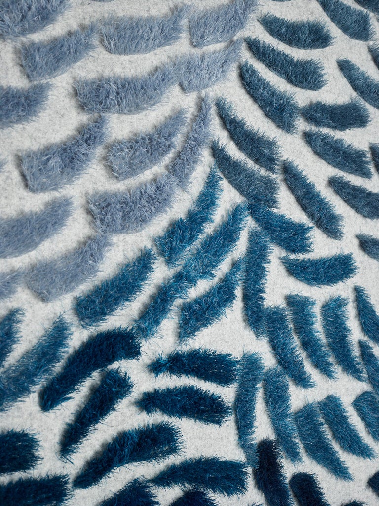 Murmuration - wall hanging by British textile artist and designer Anna ...