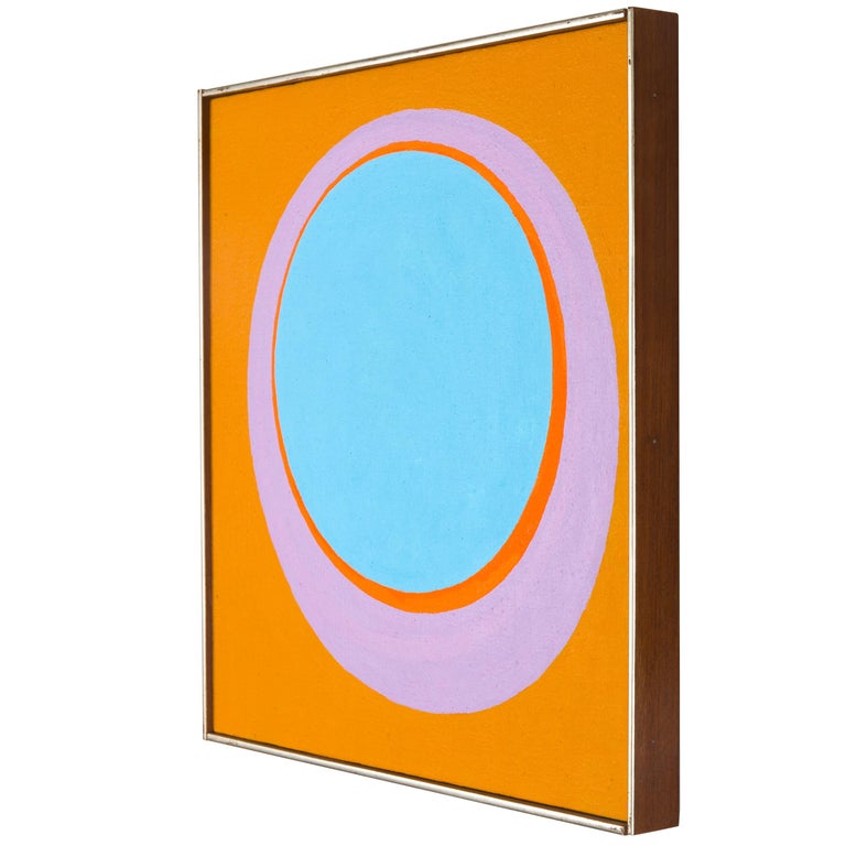 Murray Hantman Abstract Painting "Andole", USA 1963 For Sale at 1stDibs