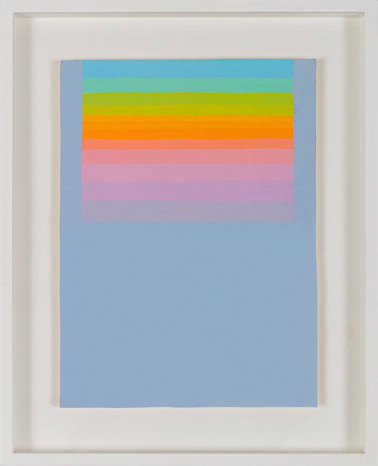 Murray Hantman Abstract Painting on Board, USA 1960s For Sale at 1stDibs