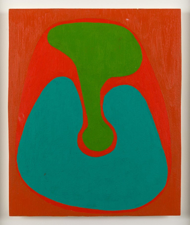 Murray Hantman Abstract Painting, USA, 1960s For Sale at 1stDibs