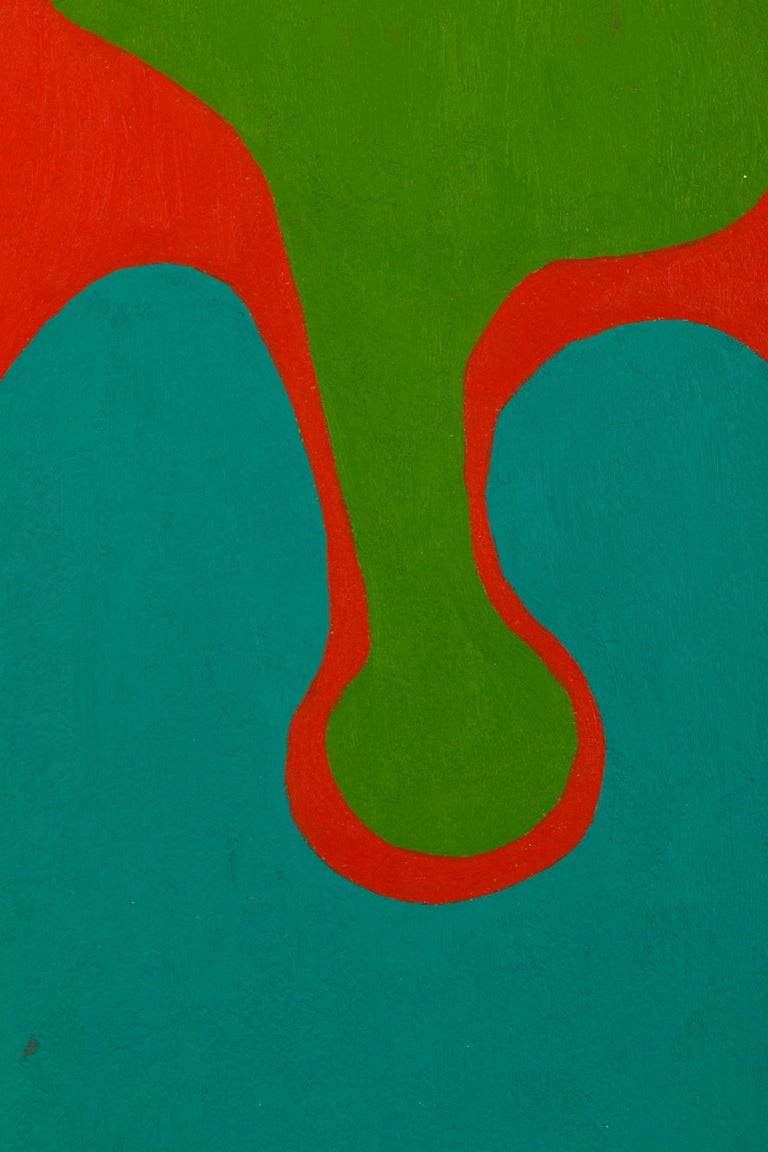 Murray Hantman Abstract Painting, USA, 1960s For Sale at 1stDibs