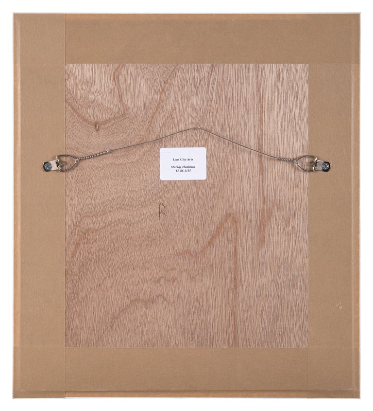 Murray Hantman Abstract Painting, USA, 1960s For Sale at 1stDibs