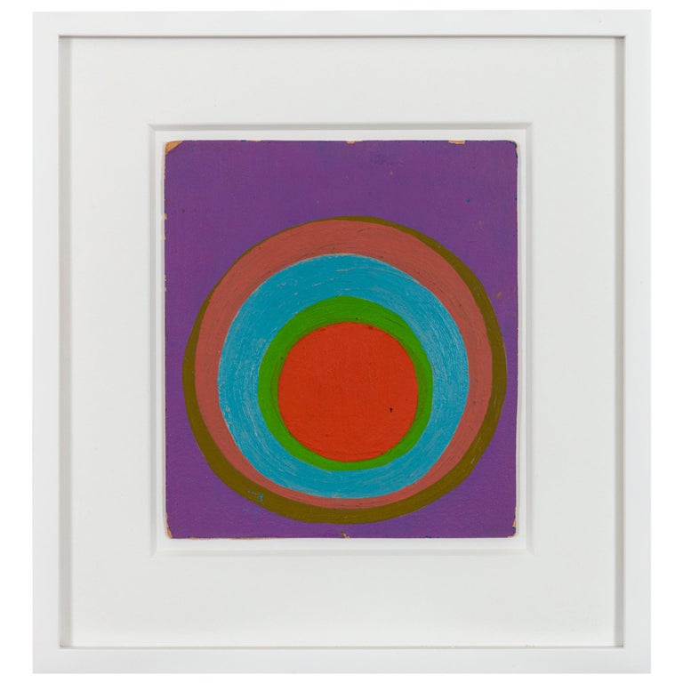 Murray Hantman Abstract Painting, USA, 1960s For Sale at 1stDibs