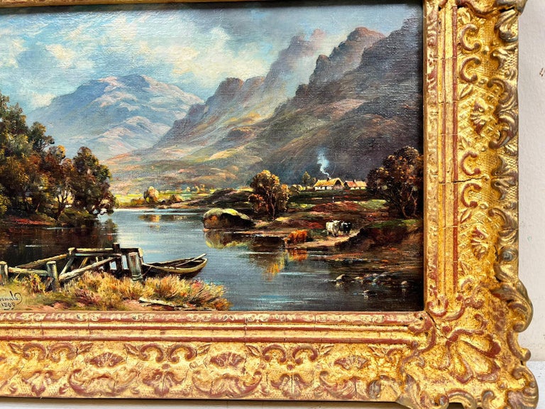Murray Macdonald - Signed Victorian Oil Painting Scottish Highlands ...