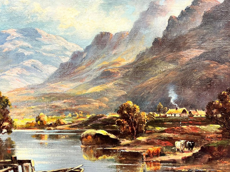 Murray Macdonald - Signed Victorian Oil Painting Scottish Highlands ...