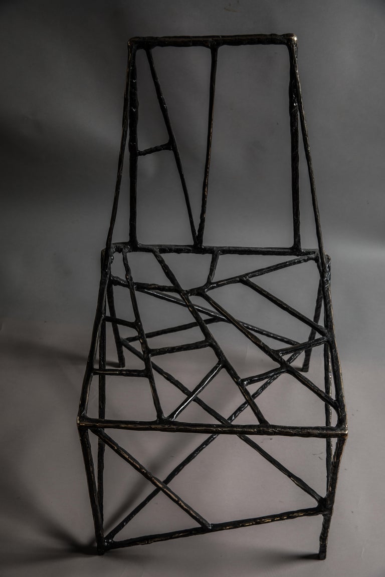 Murtoli Sculpted Chair by Jean Grisoni For Sale at 1stDibs