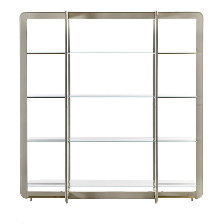 Musa Ivory Bookcase For Sale at 1stDibs