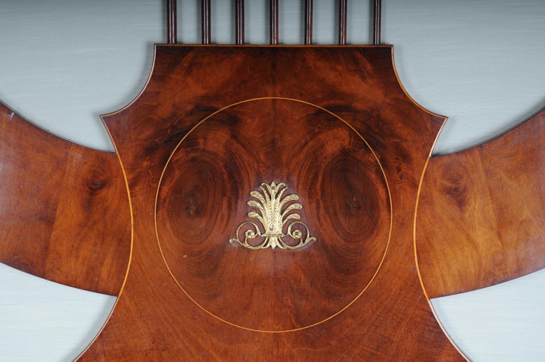 Museum Lyre Grand Piano by J.C Schleip Berlin from 1825, Empire For ...