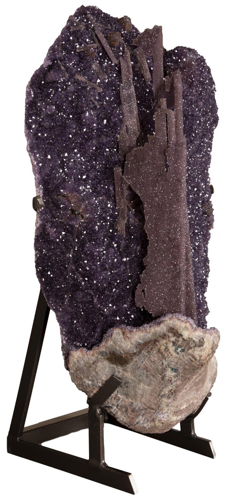 Museum Quality Very Large Amethyst Centerpiece, a Mineral Masterpiece ...