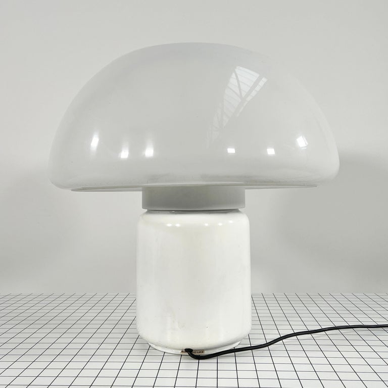 Mushroom Table Lamp by Elio Martinelli for Martinelli Luce, 1970s at ...