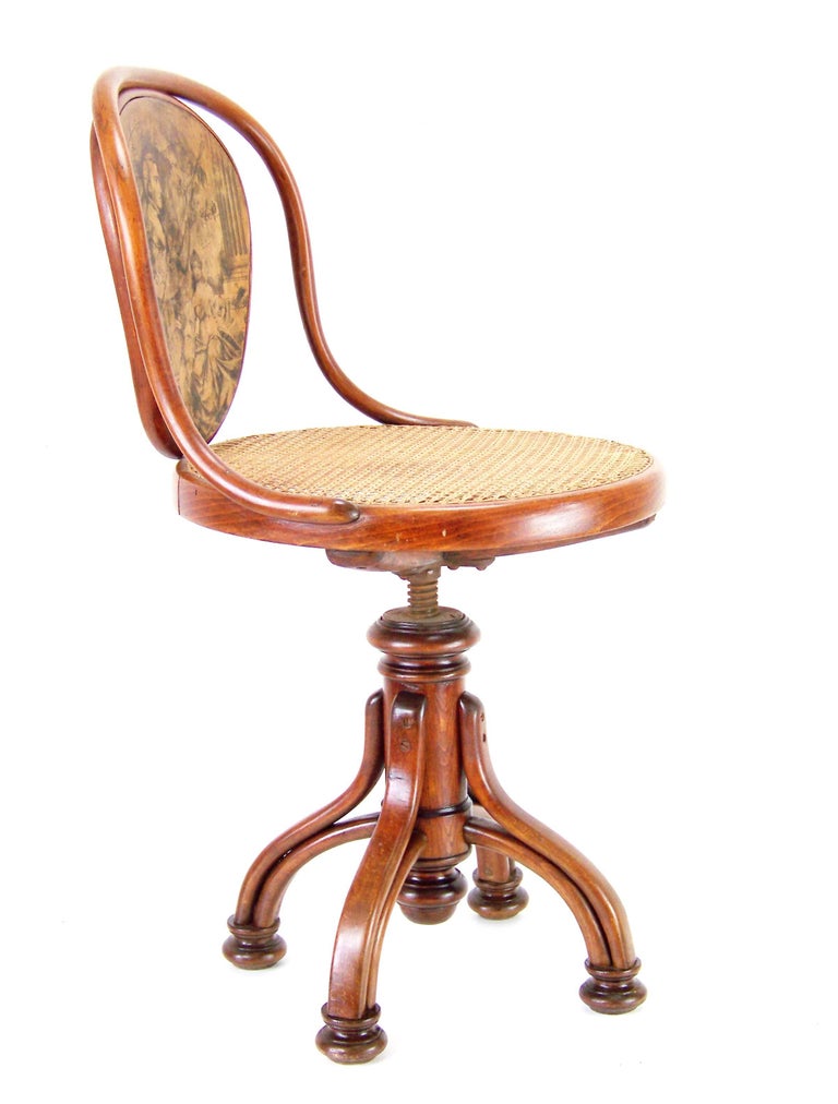 Music Chair Thonet Nr.2 with Wagner's Portrait, circa 1900 For Sale at ...