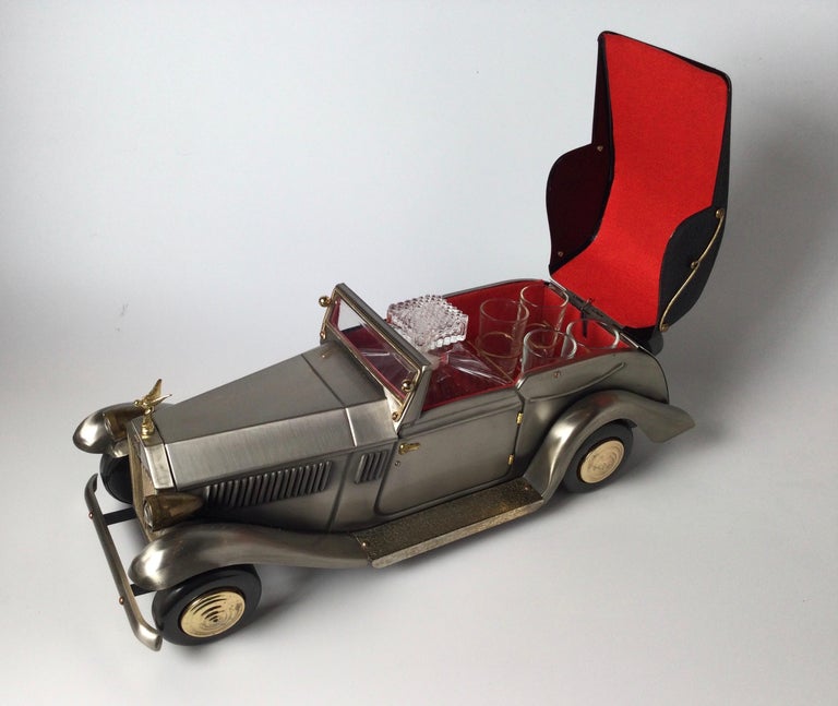 Musical Decanter Set with Rolls Royce Holder at 1stDibs | rolls royce ...