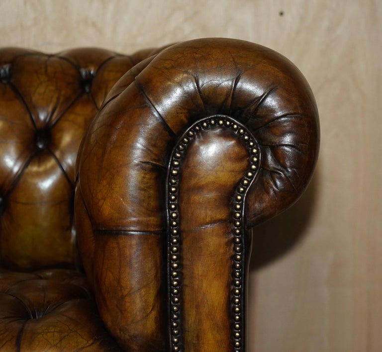 Must See Antique Restored Victorian Chesterfield Tufted Cigar Brown ...