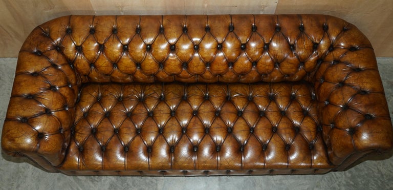 Must See Antique Restored Victorian Chesterfield Tufted Cigar Brown ...