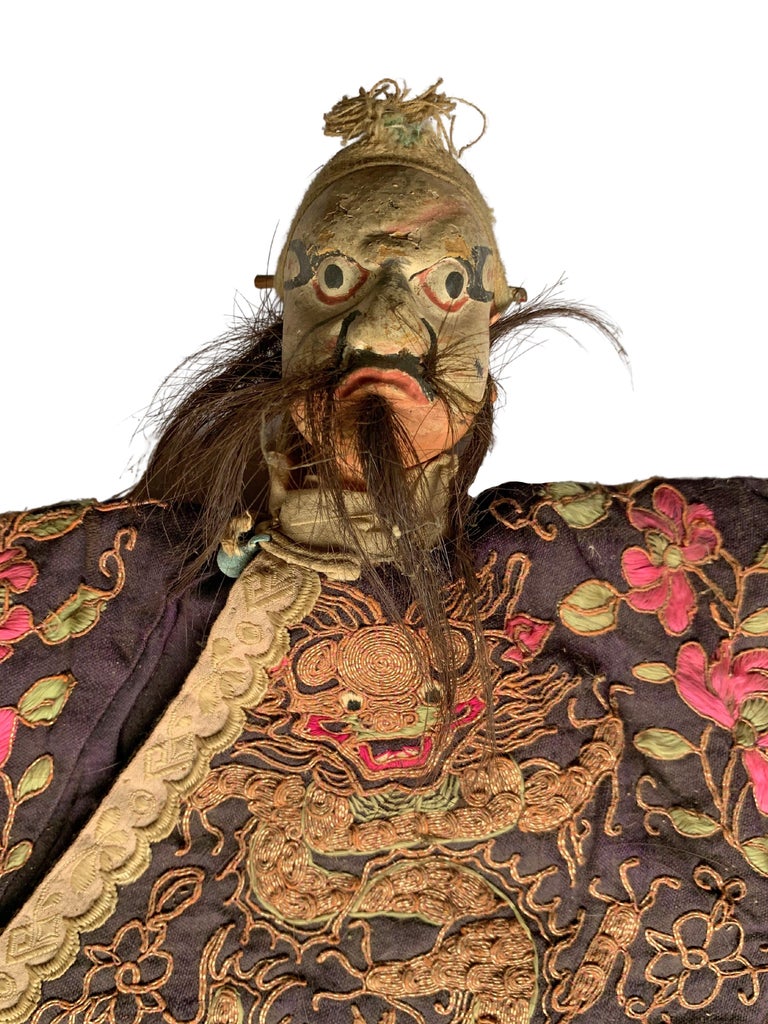 Musuem Quality 19th Century Chinese Hand-Puppet "Potehi" For Sale at ...