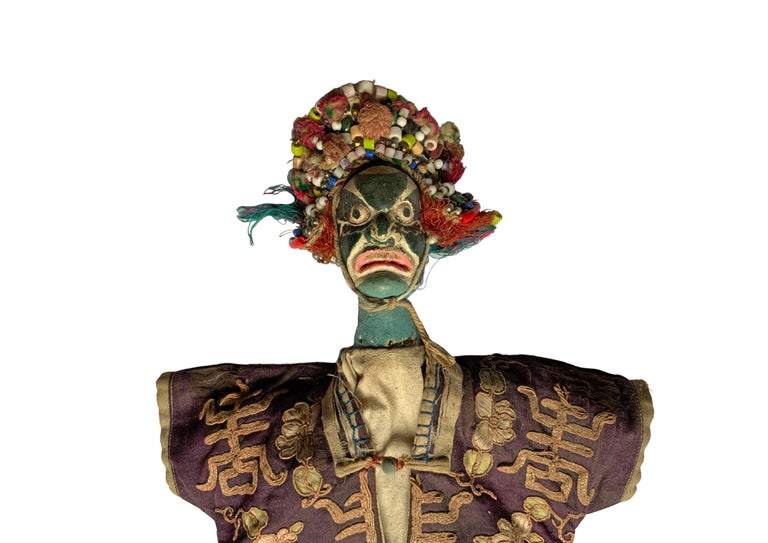 Musuem Quality 19th Century Chinese Hand-Puppet "Potehi" For Sale at ...
