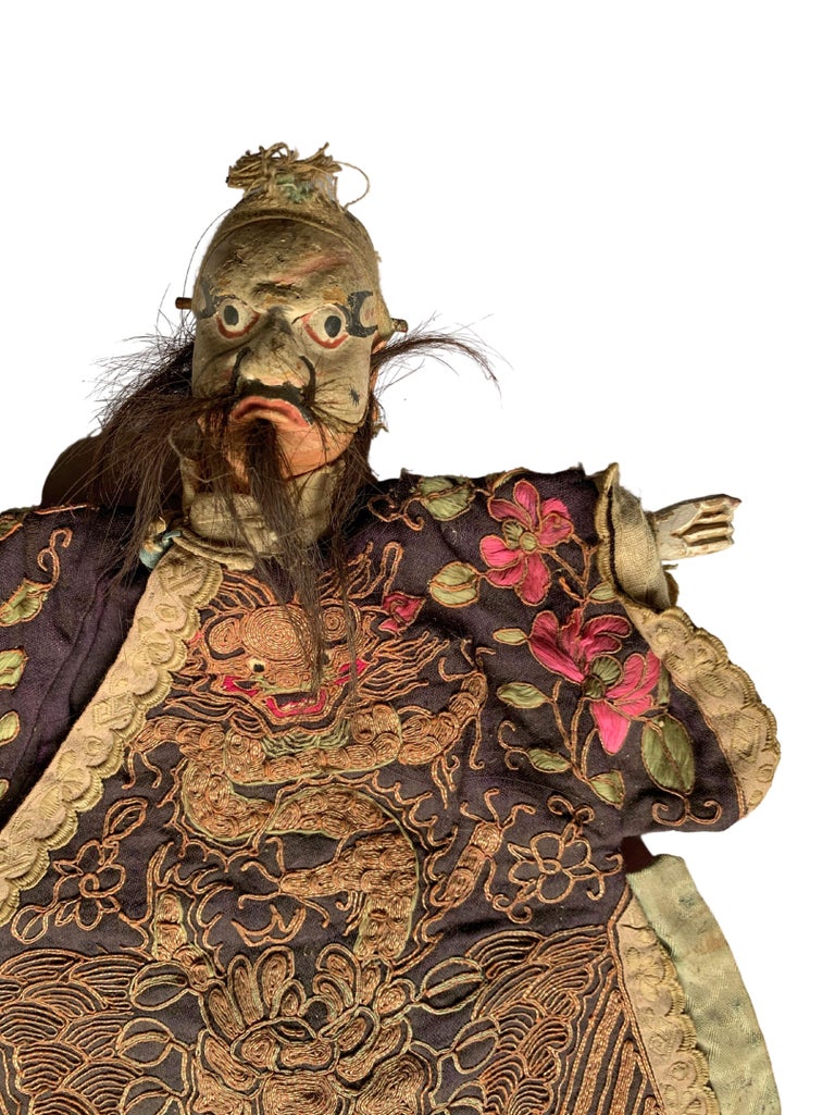 Musuem Quality 19th Century Chinese Hand-Puppet "Potehi" For Sale at ...