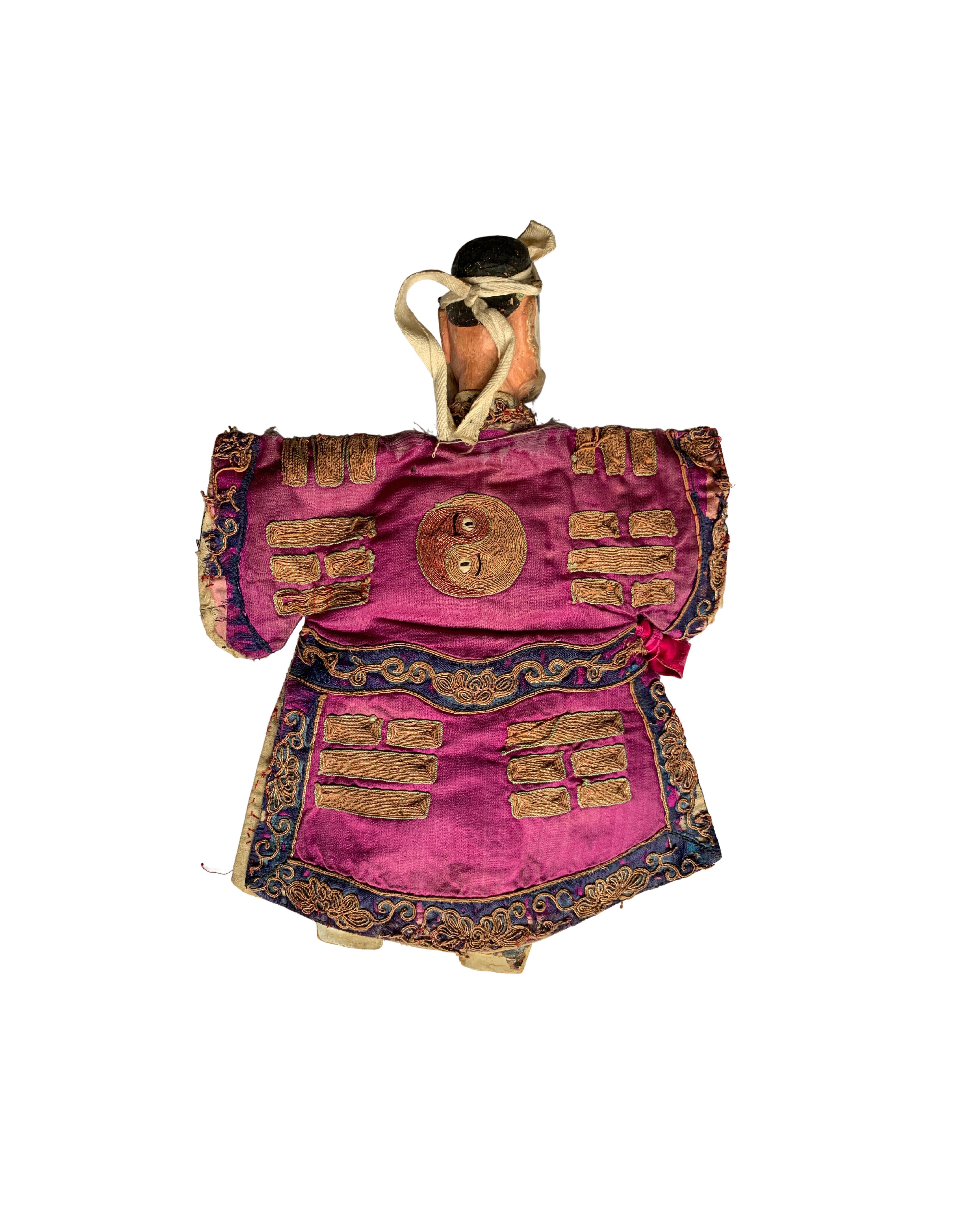 Musuem Quality 19th Century Chinese Hand-Puppet "Potehi" For Sale at ...