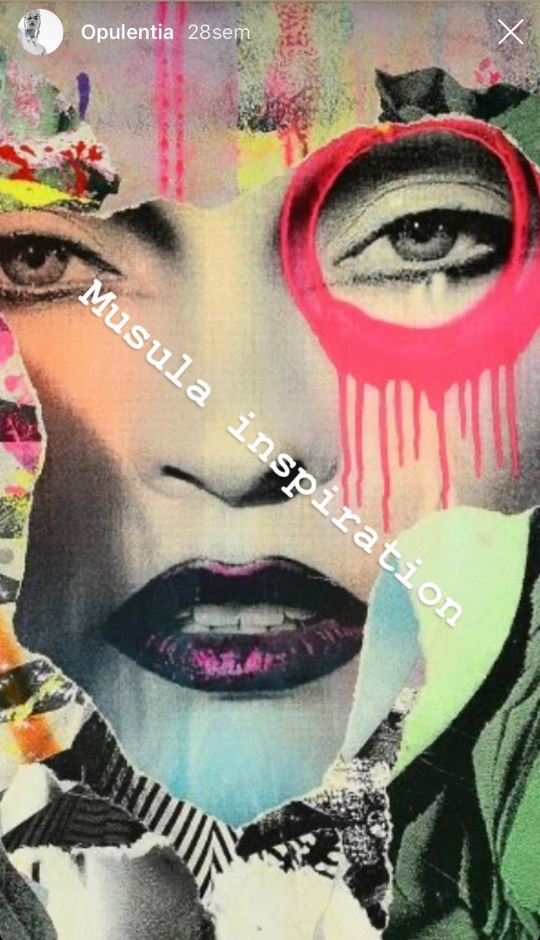 Musula Passion Rouge Soutache Earrings w/silver closure For Sale at 1stDibs