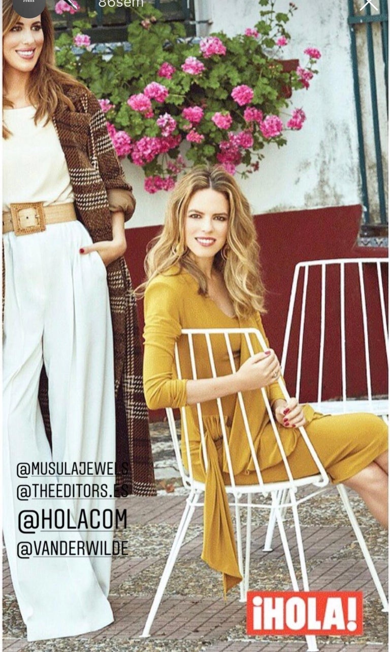 Musula Passion Rouge Soutache Earrings w/silver closure For Sale at 1stDibs