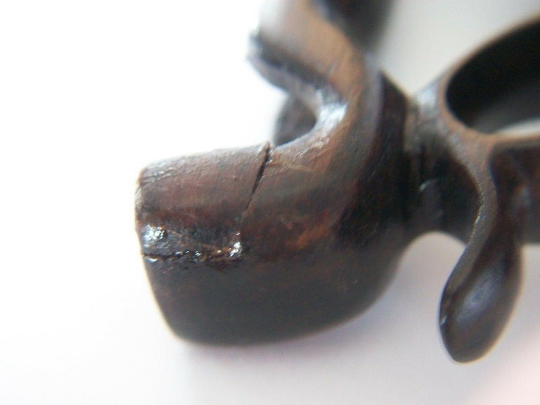 Mutton Fat Jade Carving on Rosewood Stand, Unsigned, China, 20th ...