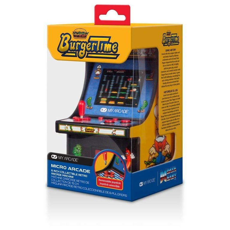 My Arcade Burger time micro player retro arcade machine cabinet at 1stDibs