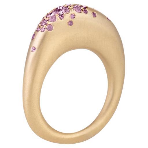 'My Muse' Urban Thin Winter Cuff in 18K Gold and 1.55CT of Champagne ...