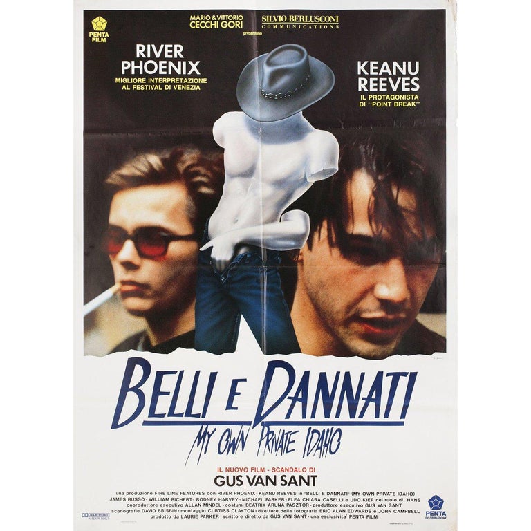 My Own Private Idaho 1992 Italian Due Fogli Film Poster For Sale at 1stDibs