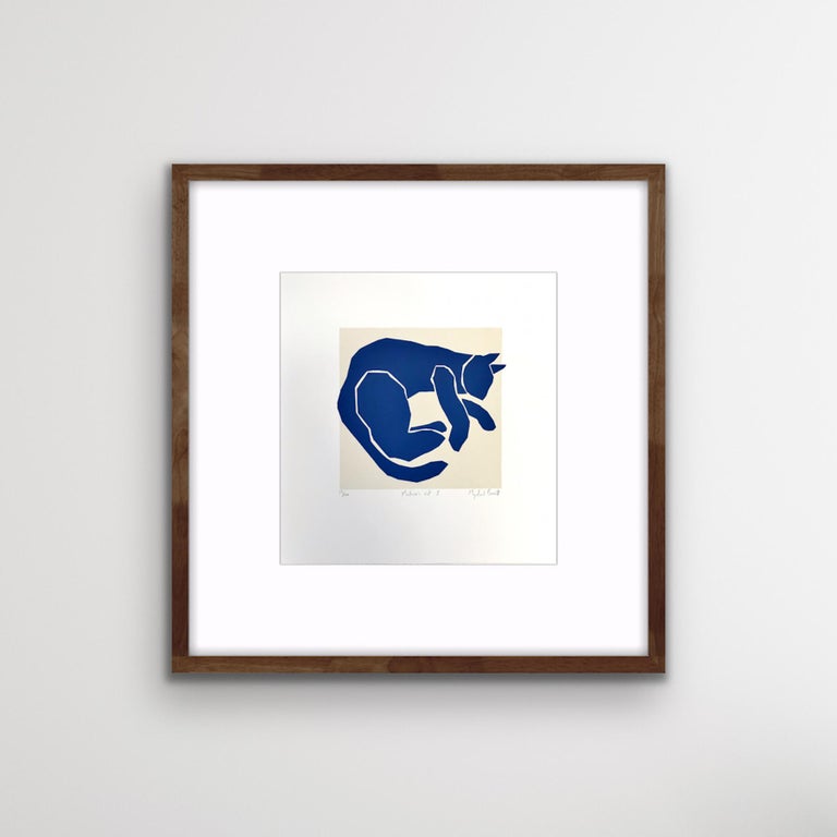 Mychael Barratt - Matisse's Cat, Matisse Style Artwork, Contemporary ...