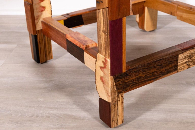 Myriad of Assorted Wood Handcrafted Custom Studio Chair Signed by ...