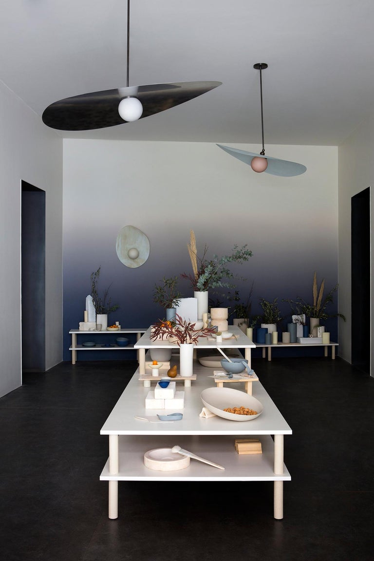 Myrna Pendant Light in Glass Shade with Color-Washed Globe Options For ...