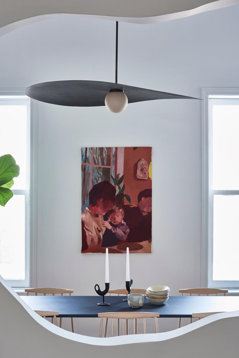 Myrna Pendant Light in Glass Shade with Color-Washed Globe Options For ...