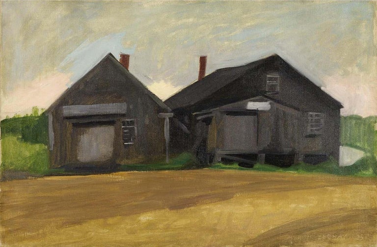 Myron Lechay - The Old Blacksmith Shop, Kennebunkport at 1stDibs