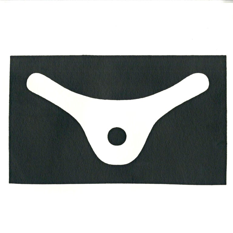 Myron Stedman Stout - Untitled (from Rubber Stamp Portfolio) For Sale ...